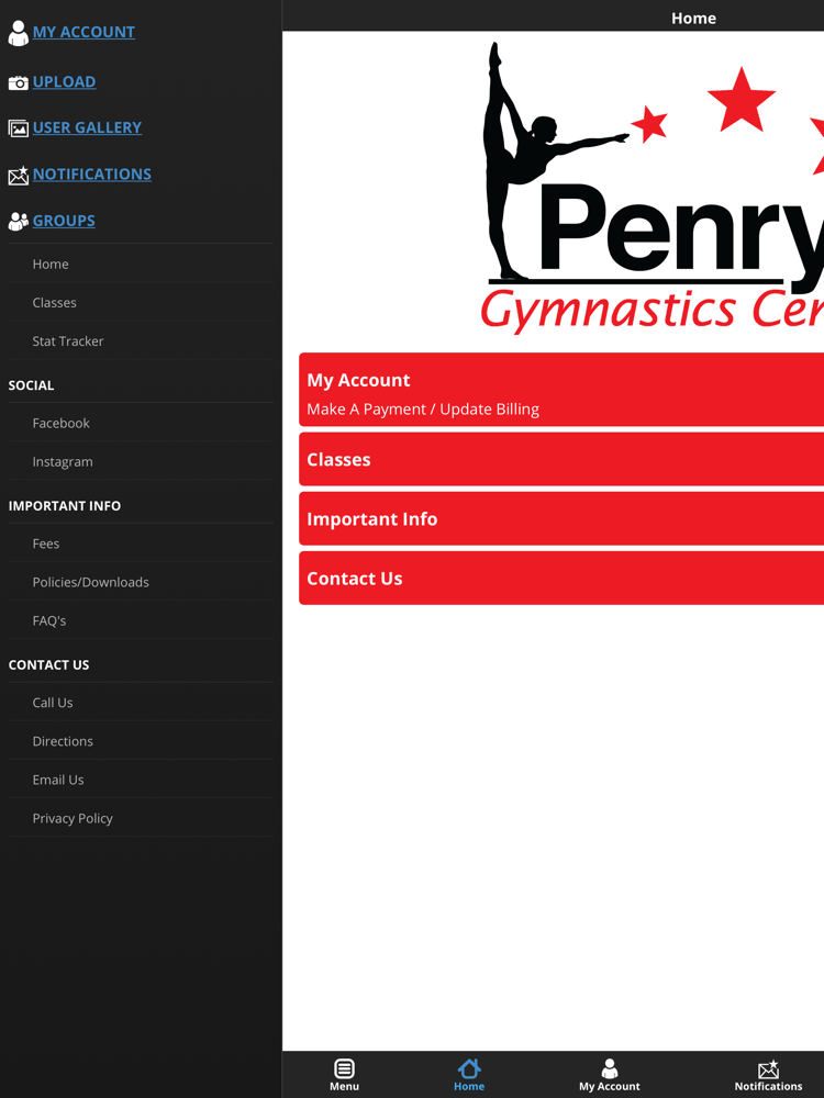 Penryn Gymnastics Centre para iOS (iPhone/iPad) - Baixar Grátis no AppPure