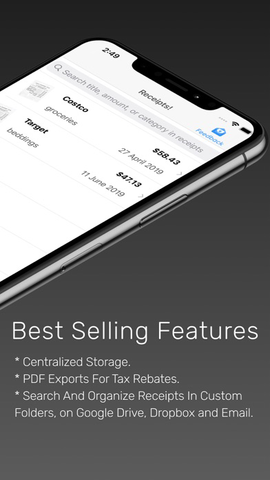 Receipts! for iOS (iPhone/iPad/iPod touch) - Free Download at AppPure