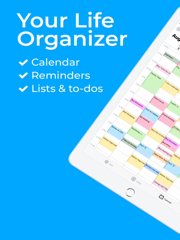 To Do List, Calendar Organizer para iOS (iPhone/iPad/iPod touch ...