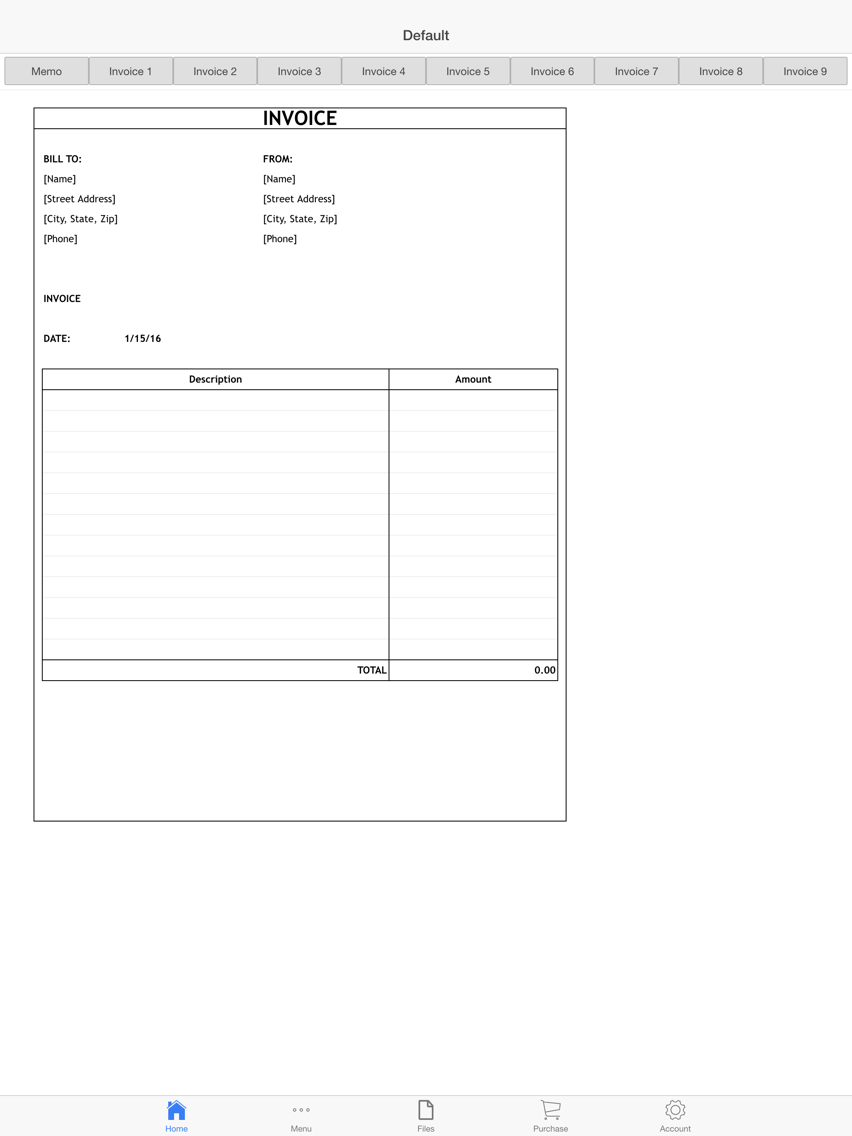 Sales Invoice for iOS (iPhone/iPad) Latest Version at $0.99 on AppPure
