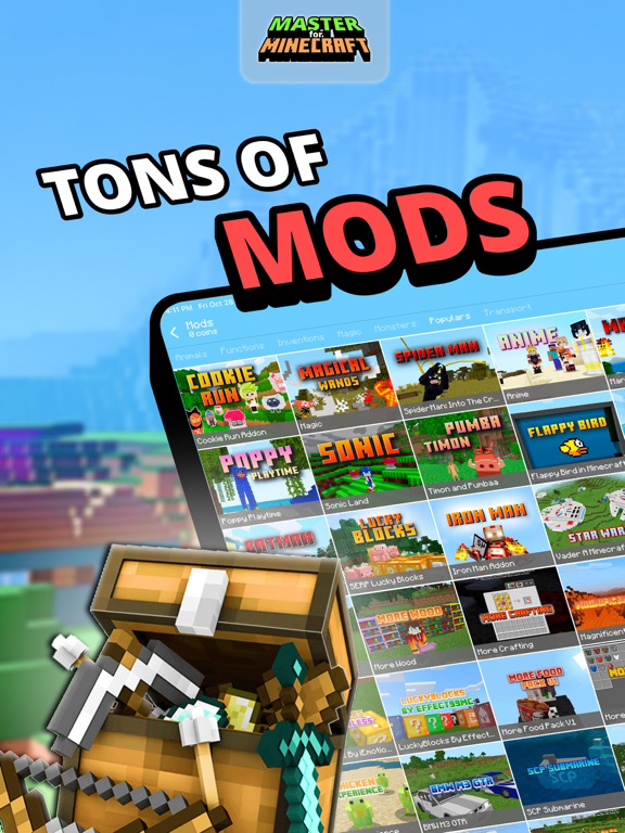 Mod-Master for Minecraft PE for iOS (iPhone/iPad/iPod touch) - Free ...