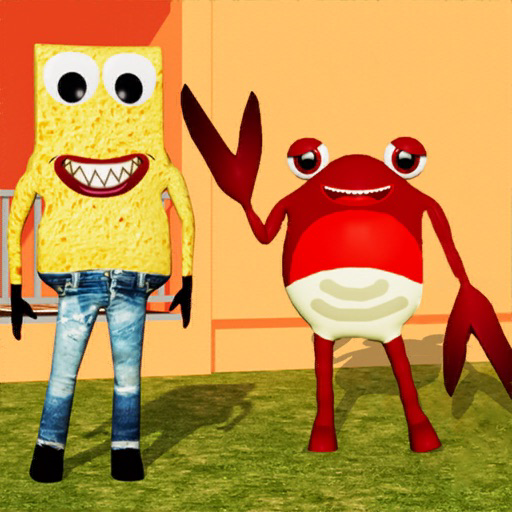 Sponge & Crab 3d Run Neighbors for iOS (iPhone/iPad/iPod touch) - Free ...