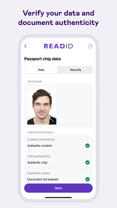 ReadID Me for iOS (iPhone) - Free Download at AppPure