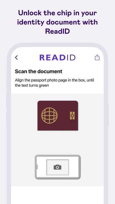 ReadID Me for iOS (iPhone) - Free Download at AppPure