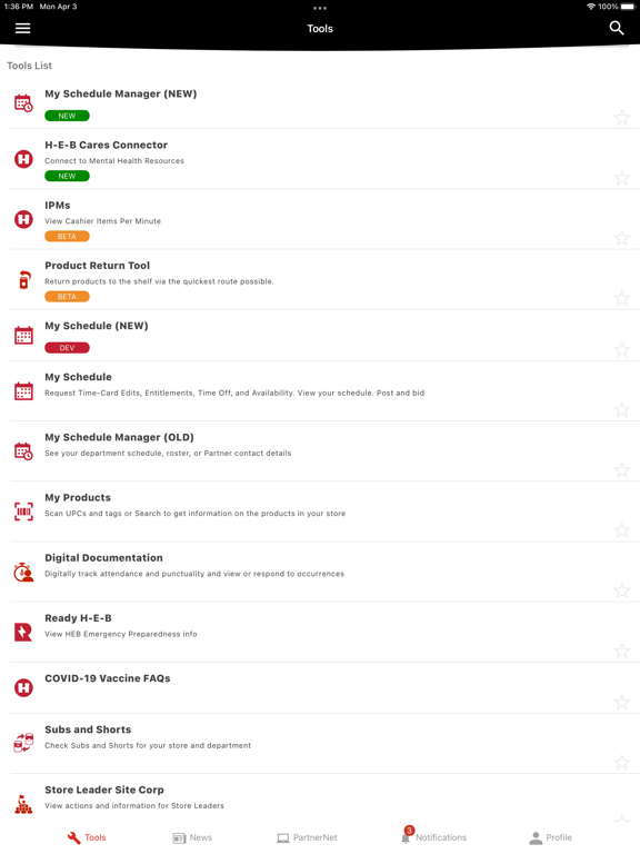 PartnerNet H-E-B for iOS (iPhone/iPad) - Free Download at AppPure