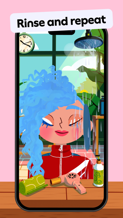 Toca Boca Hair Salon 4 for iOS (iPhone/iPad/iPod touch) - Free Download ...