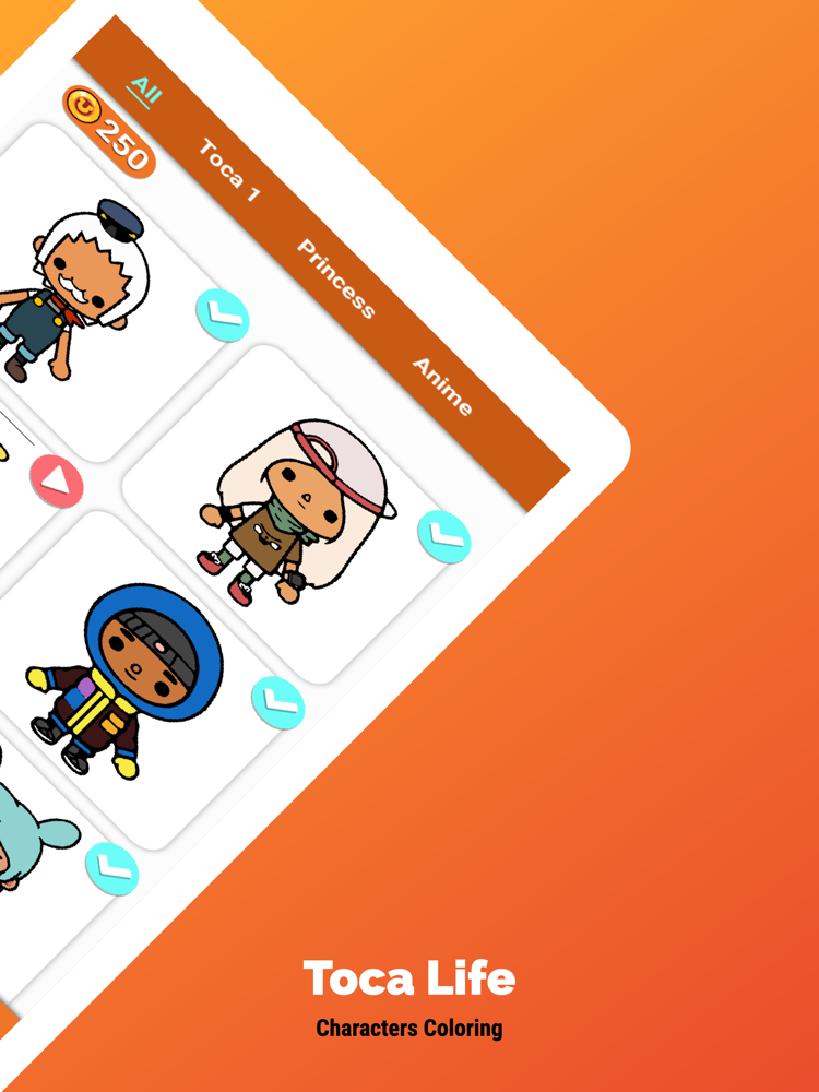 Toca Life Coloring by Number for iOS (iPhone/iPad) - Free Download at ...