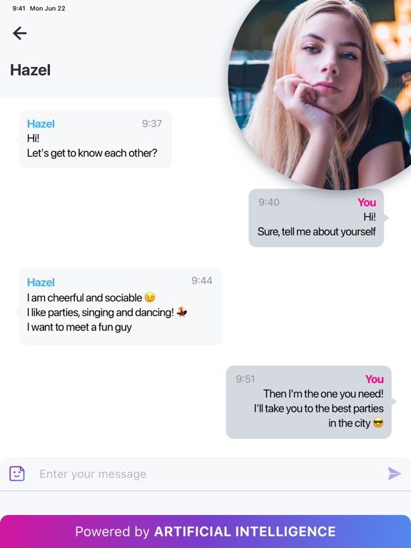 Virtual Girl – AI Chatbot for iOS (iPhone/iPad) - Free Download at AppPure