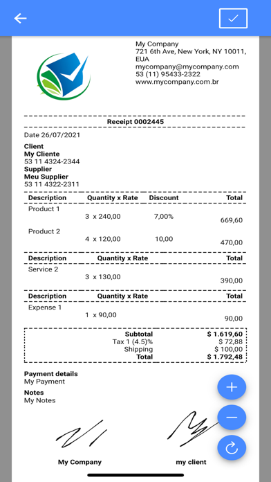 Invoice, Receipt & Estimate for iOS (iPhone/iPad/iPod touch) - Free ...