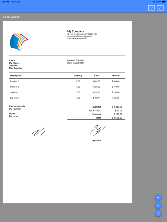 Invoice, Receipt & Estimate for iOS (iPhone/iPad/iPod touch) - Free ...