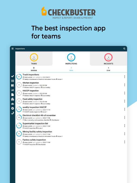 Inspection checklist audit app for iOS (iPhone/iPad/iPod touch) - Free ...