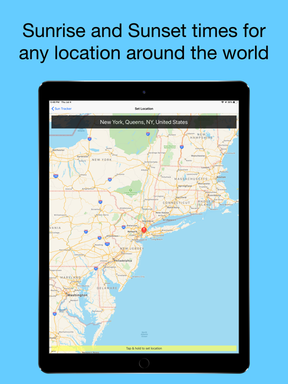 Sun Tracker - sunrise & sunset for iOS (iPhone/iPad/iPod touch) - Free ...