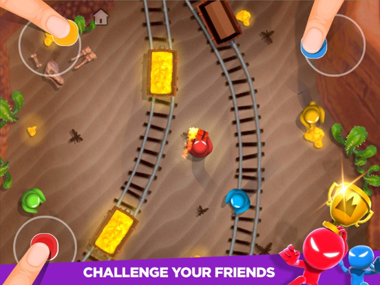 Stickman Party: 4 Player Games for iOS (iPhone/iPad) - Free Download at ...