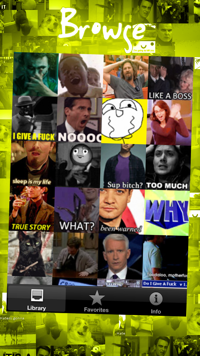 Animated Reaction Gifs for iOS (iPhone) - Free Download at AppPure