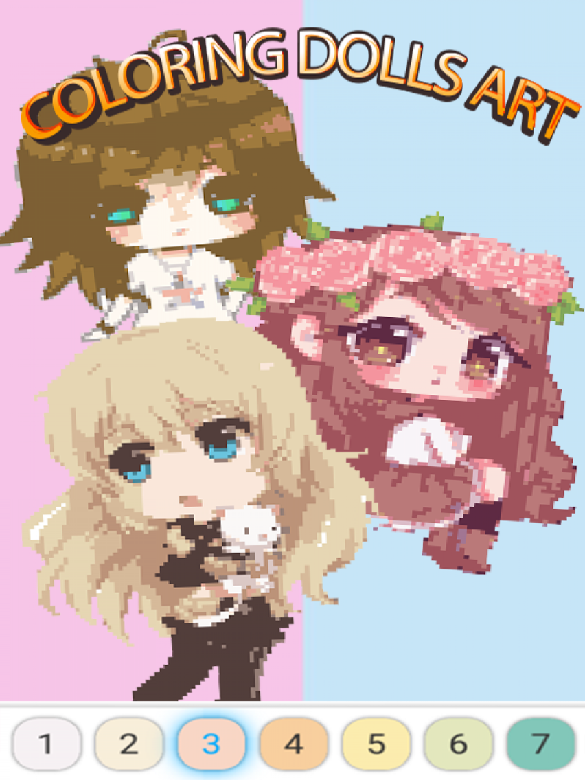 Color By Number Anime for iOS (iPhone/iPad) - Free Download at AppPure