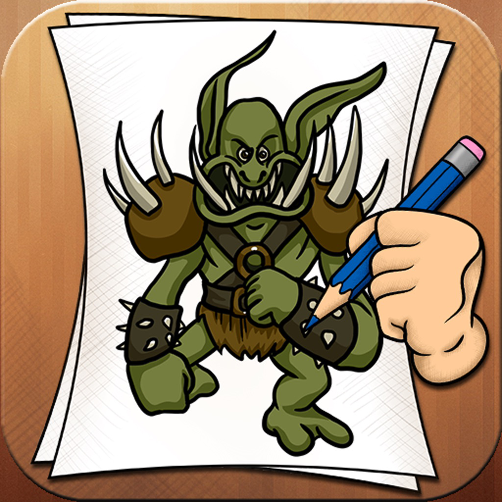 Learning To Draw Scarry Creatures for iOS (iPhone/iPad) - Free Download ...