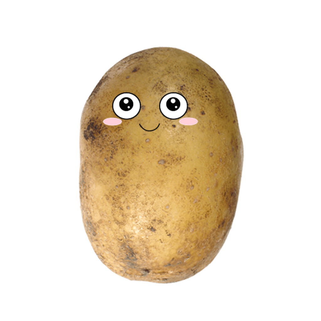 Po-Face!: Kawaii Potato Emoji for iOS (iPhone/iPad) - Free Download at ...