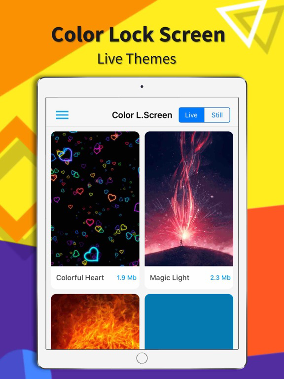 Color Lock Screen for iOS (iPhone/iPad/iPod touch) - Free Download at ...