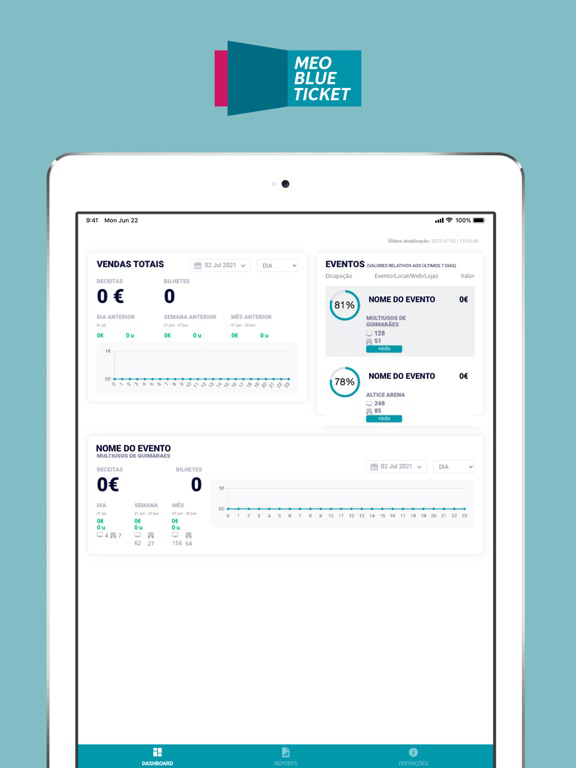BLUETICKET REPORTS for iOS (iPhone/iPad/iPod touch) - Free Download at ...
