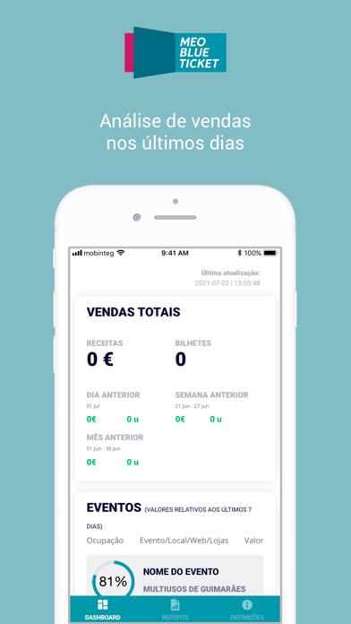 BLUETICKET REPORTS for iOS (iPhone/iPad/iPod touch) - Free Download at ...