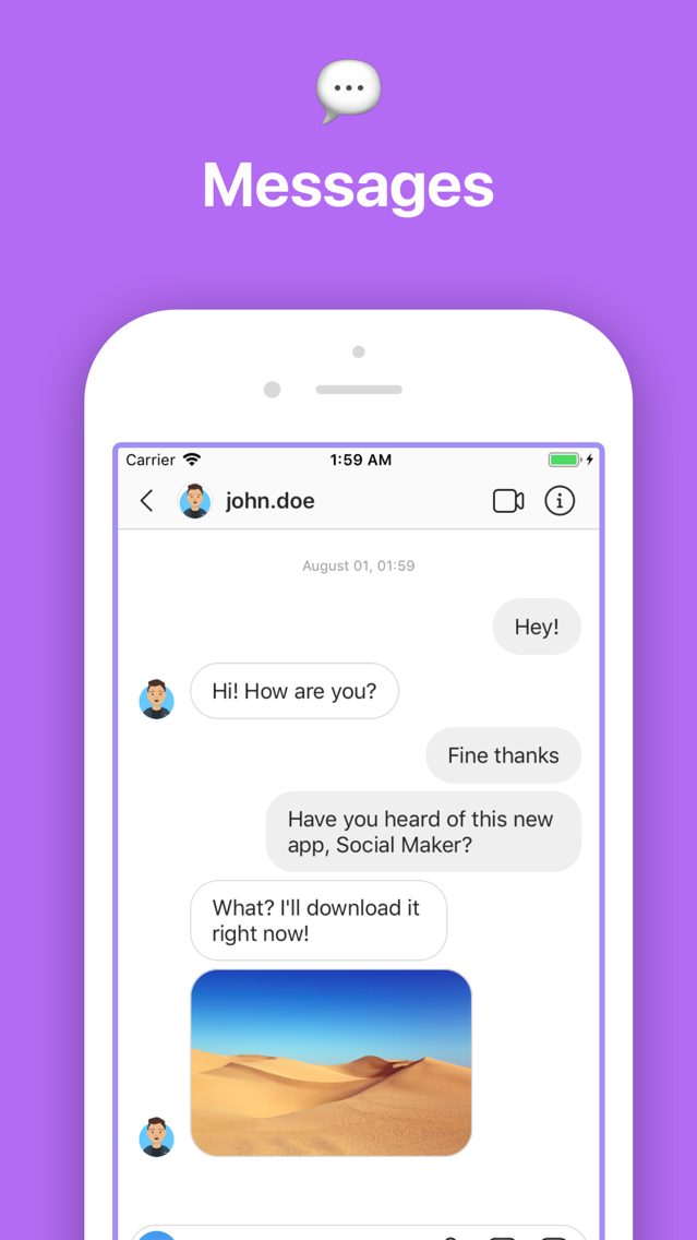 Social Maker for iOS (iPhone/iPad) - Free Download at AppPure