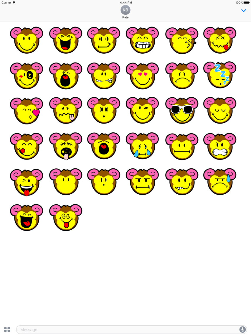 Smiley Monkeys for iOS (iPhone/iPad) - Free Download at AppPure