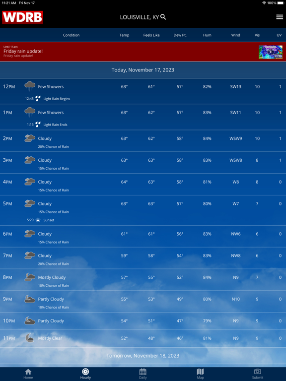 WDRB Weather for iOS (iPhone/iPad) - Free Download at AppPure