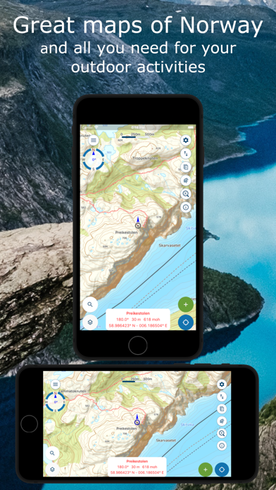 Norgeskart Outdoors for iOS (iPhone/iPad/iPod touch) - Free Download at AppPure