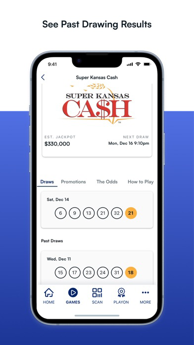 Kansas Lottery PlayOn® for iOS (iPhone/iPad/iPod touch) - Free Download ...