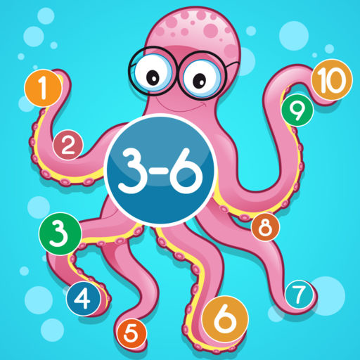 Underwater math game for children age 3-6: Learn the numbers 1-10 for ...