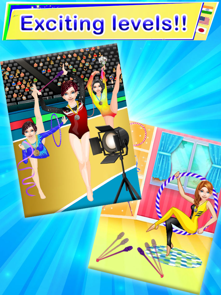 iOS(iPhone/iPad)용 Gymnastics Girl- Olympic Games - AppPure에서 무료 다운로드
