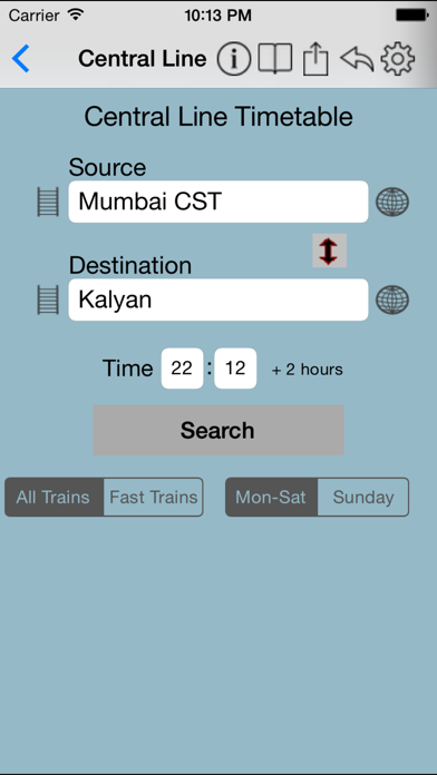 Mumbai Local Train Timetable para iOS (iPhone/iPad/iPod touch) - Baixar ...