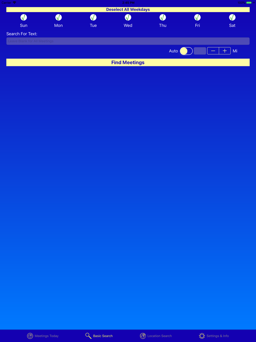 BMLT NA Meeting Search for iOS (iPhone/iPad) - Free Download at AppPure