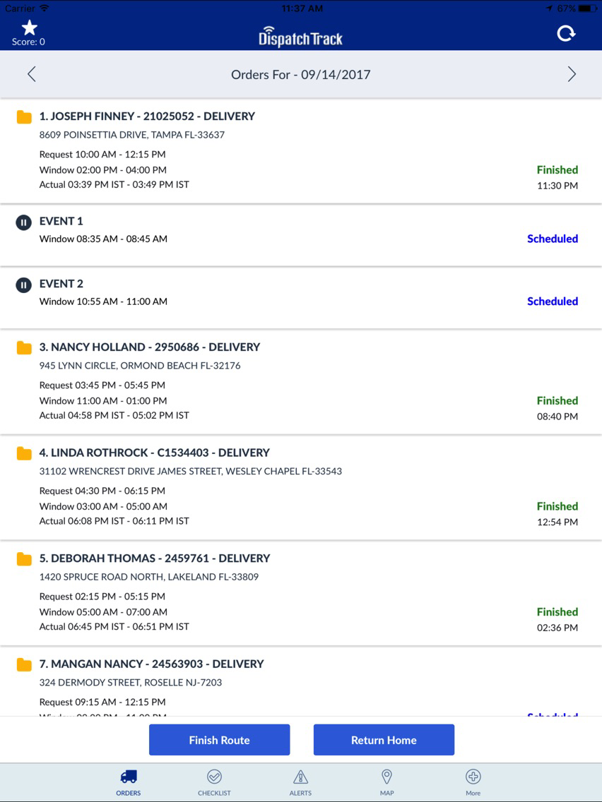 DispatchTrack for iOS (iPhone/iPad) - Free Download at AppPure