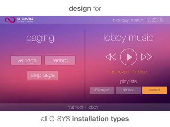 Q-SYS UCI Viewer for iOS (iPhone/iPad) - Free Download at AppPure
