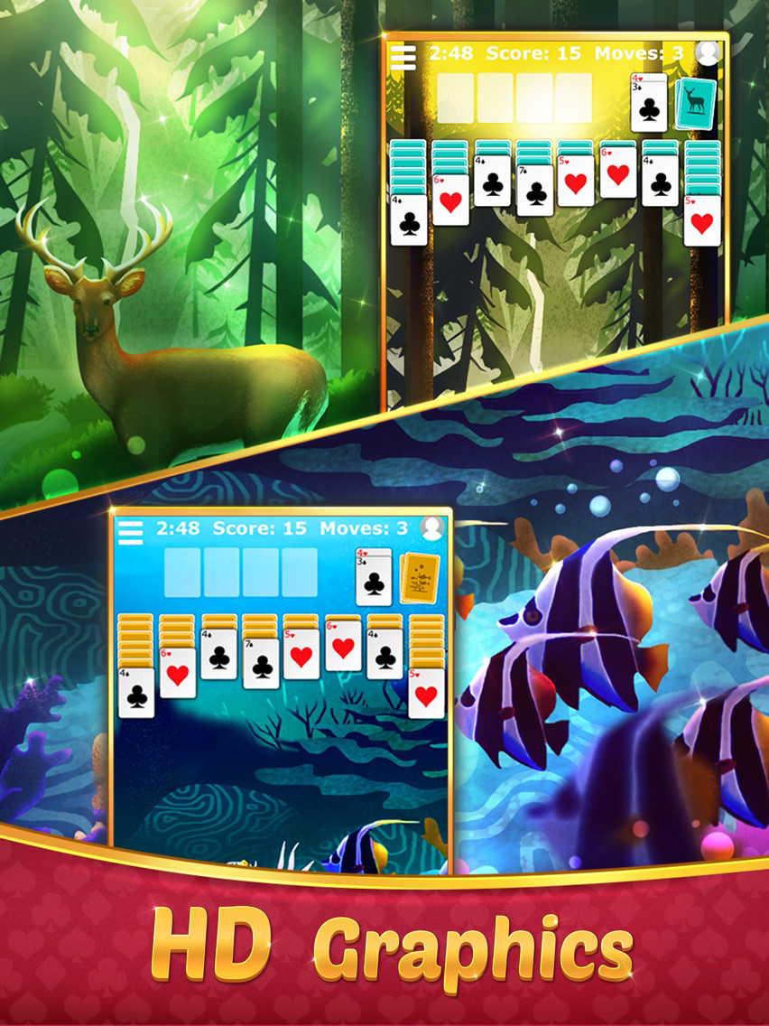 Solitaire with Themes for iOS (iPhone/iPad) - Free Download at AppPure
