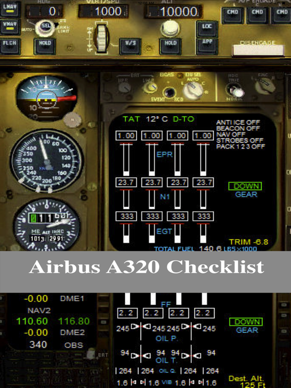 Airbus A320 Checklist for iOS (iPhone/iPad/iPod touch) Latest Version ...