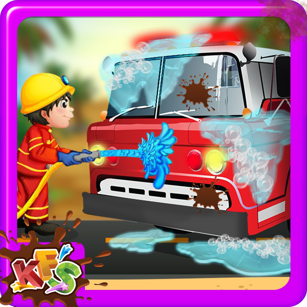 Fire Truck Wash – Repair & cleanup vehicle with crazy car mechanic ...