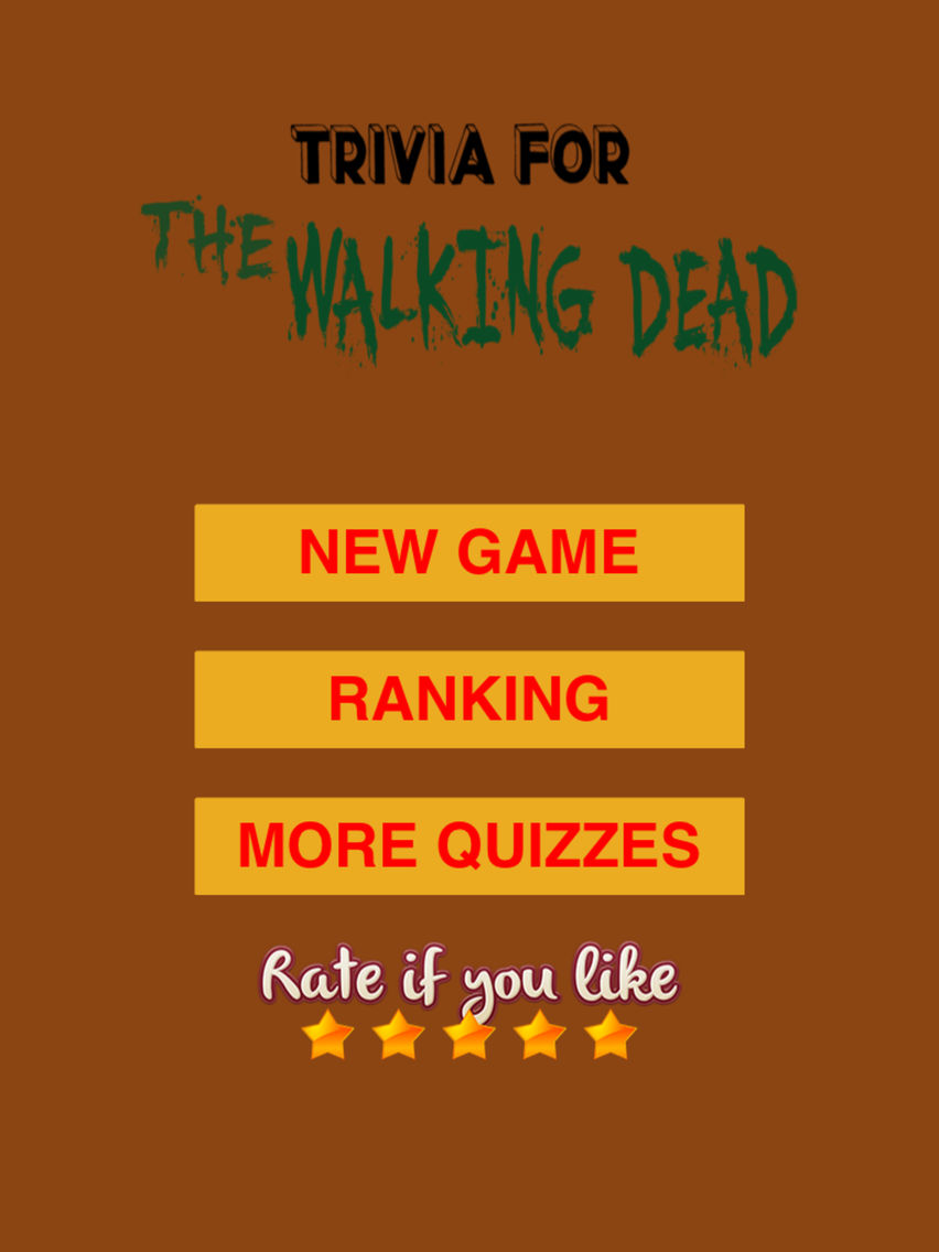 Trivia for TWD fans لنظام iOS (iPhone/iPad) - قم بتنزيله مجانا على AppPure