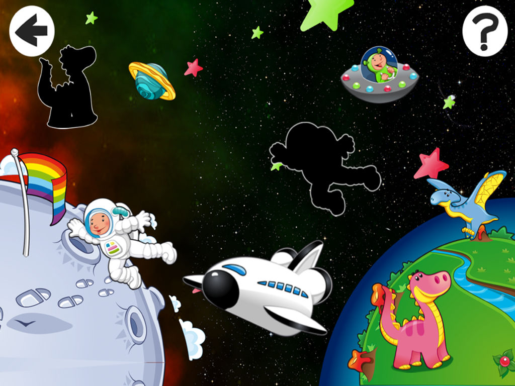 Alien-s Lost in Space with Robot-er, Dino-saur and Star-s In Fun-ny Kid ...