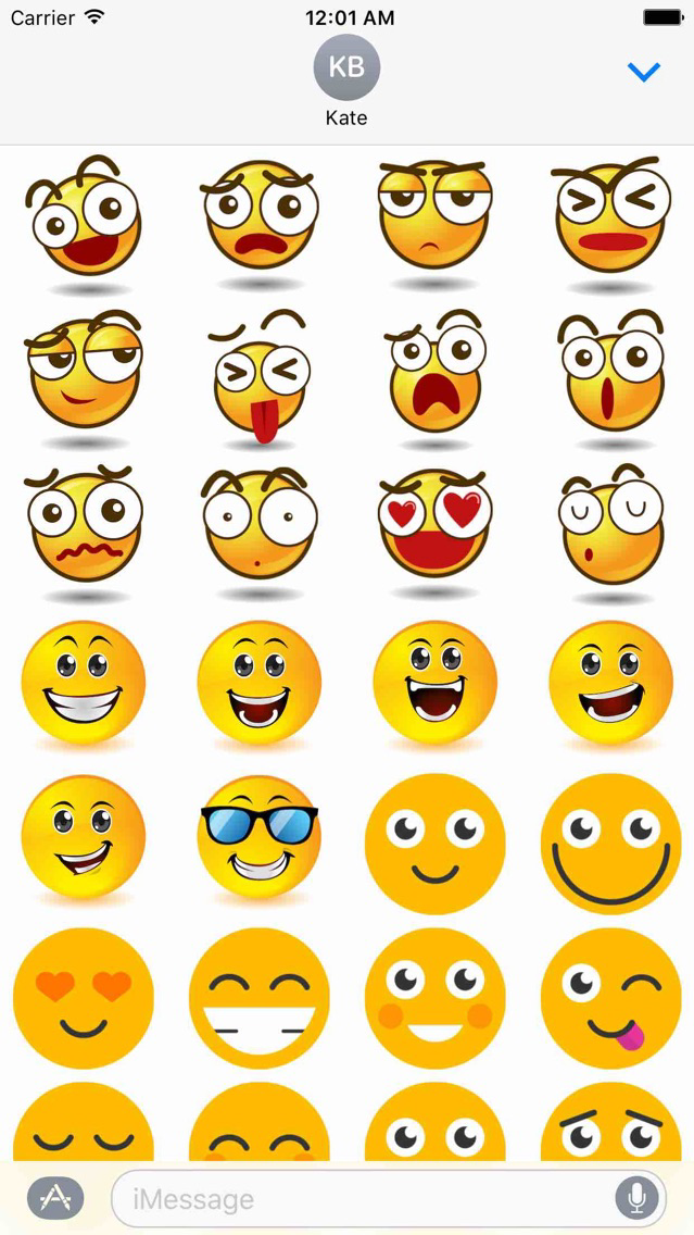 Funny Smileys Sticker Pack! for iOS (iPhone/iPad) Latest Version at $0. ...
