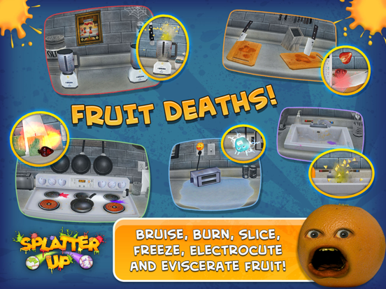 Annoying Orange Splatter Up! for iOS (iPhone/iPad/iPod touch) - Free ...