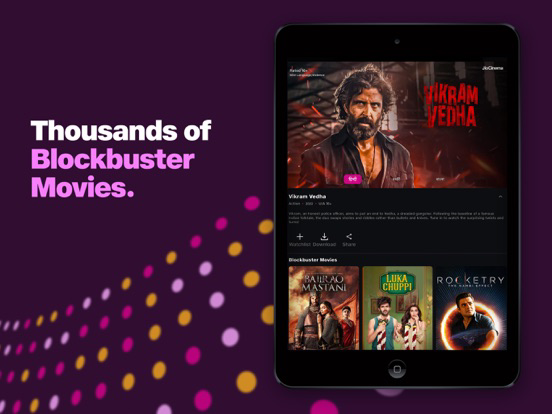 JioCinema-Shows, Movies & More for iOS (iPhone/iPad/Apple TV/iPod touch ...
