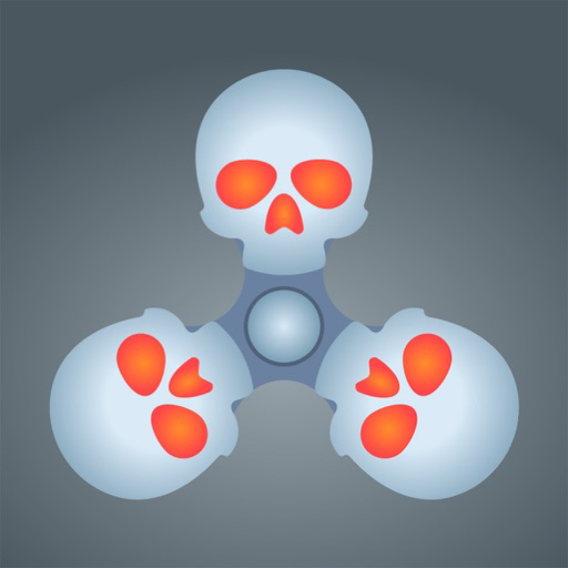 Skull Fidget Spinner Simulator PRO für iOS (iPhone/iPad), Neueste ...