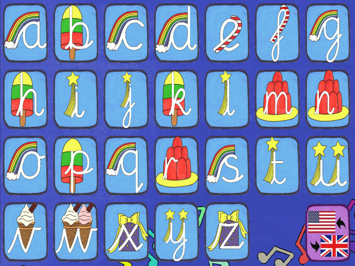 Singalong Cursive Handwriting for iOS (iPhone/iPad) Latest Version at ...