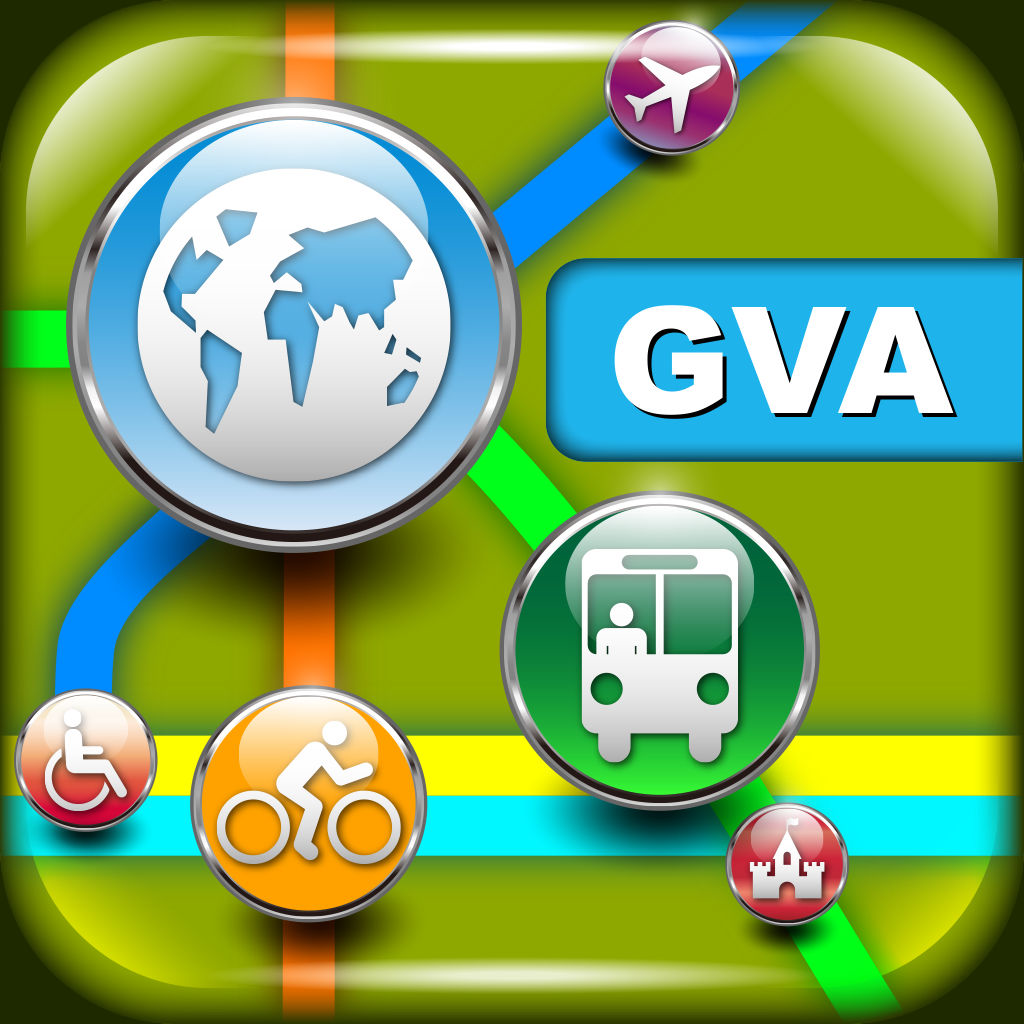 Geneva Maps - Download Bus Maps, City Maps and Tourist Guides. for iOS ...