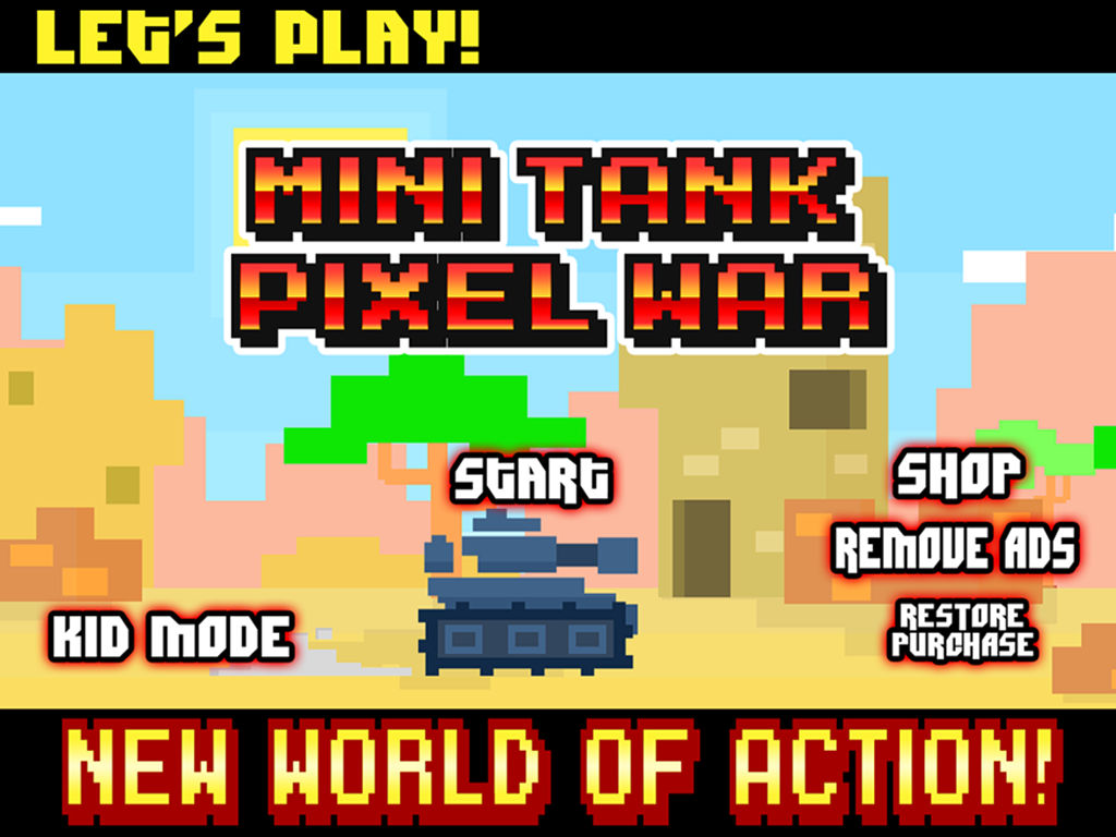 Mini Tanks Charge! : Pro Pixel Army Action GameiOS版(iPhone/iPad ...
