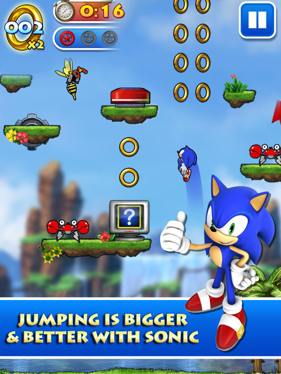 Sonic Jump™ for iOS (iPhone/iPad) Latest Version at $2.99 on AppPure