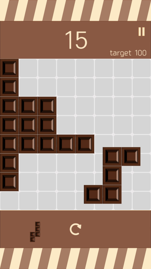 Laden Sie Chocolate Fit! - Simple and Free Puzzle Game für iOS (iPhone ...
