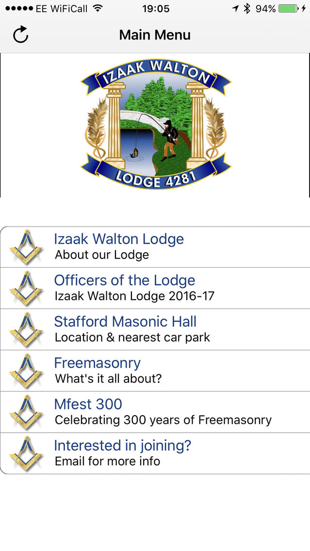 Izaak Walton Lodge of Freemasons No. 4281 para iOS (iPhone/iPad ...